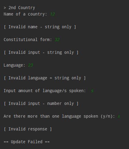 GitHub Fransssss PythonInheritance2 Simple Country Menu Input Output