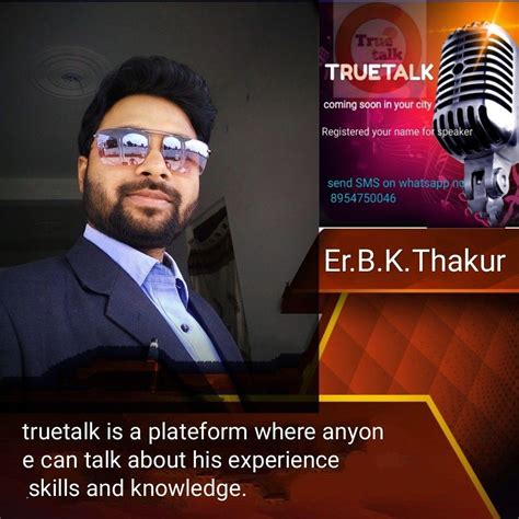 Bhawesh Thakur On Linkedin Truetalk India Coming Sooni T Is A