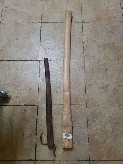 Billy Club And Axe Handle Trice Auctions
