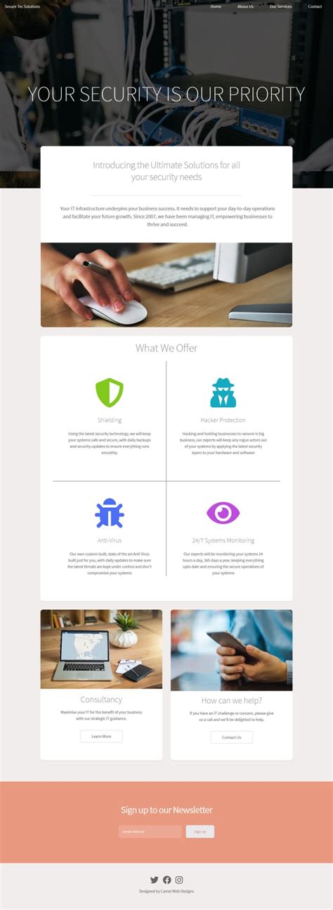 create a professional frontend static website by clublic fiverr