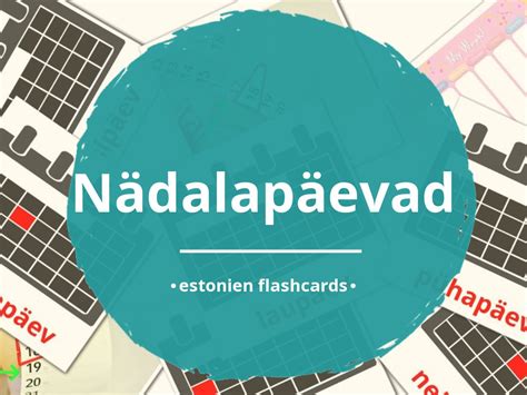 12 Cartes Nomenclature Montessori Les Jours de la Semaine GRATUIT à