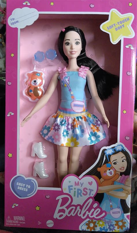 Heres My My First Barbie She Just Arrived A Minute Ago Somehow I Was