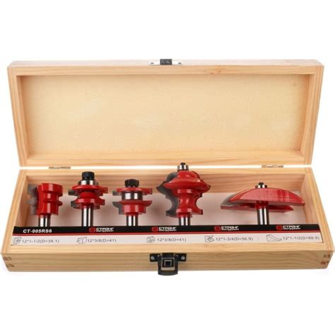 Набор твердосплавных фрез по дереву стф 005 06 5 шт Strong ст 005rs6 выгодная цена отзывы