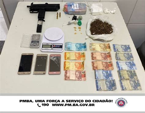 Elemento Com Submetralhadora E Drogas é Preso Em Flagrante Pela Rondesp