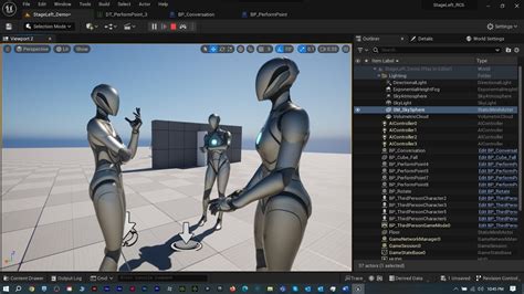 Stage Left Npc To Npc Interaction Blocking Tool Ue Ue Update Youtube