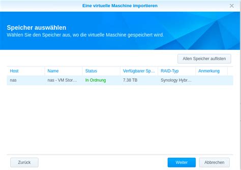 Installation Synology Vmm Jens Mausraspberrymatic Github Wiki