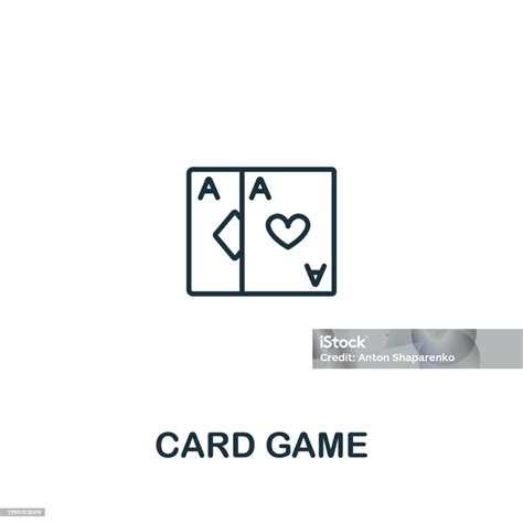 노인 간호 컬렉션의 카드 게임 아이콘입니다 템플릿 웹 디자인 및 인포 그래픽을위한 간단한 라인 요소 카드 게임 기호 가능성에 대한 스톡 벡터 아트 및 기타 이미지 Istock
