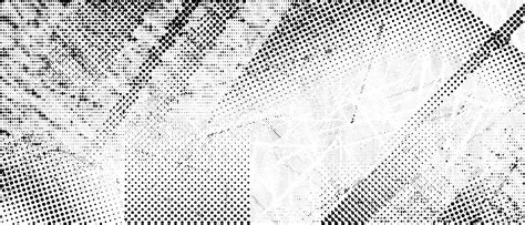 Premium Vector Halftone Grunge Punk Texture Distorted Rough Dirty Scratch And Splash