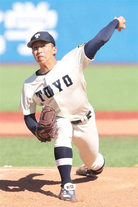 【ドラフト会議】日本ハムが東洋大・細野晴希の交渉権獲得 最速158キロ左腕、外れ外れ1位で2球団競合 スポニチ Sponichi Annex 野球