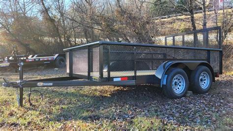 Candw Trailers 65x12 Tandem Axle Reese Trailer Sales