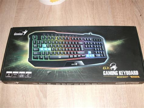 Genius Gx Scorpion K215 Black Keyboard Genius Gx Scorpion K215 Black Keyboard