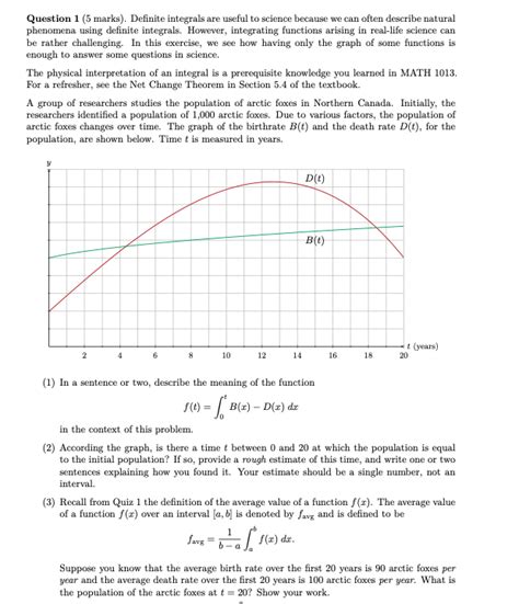 Definite Integrals Are Useful To Science Because We Can Often Describe
