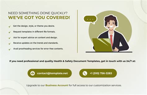 Workplace Ergonomics Assessment Agreement Template In Word PDF Google