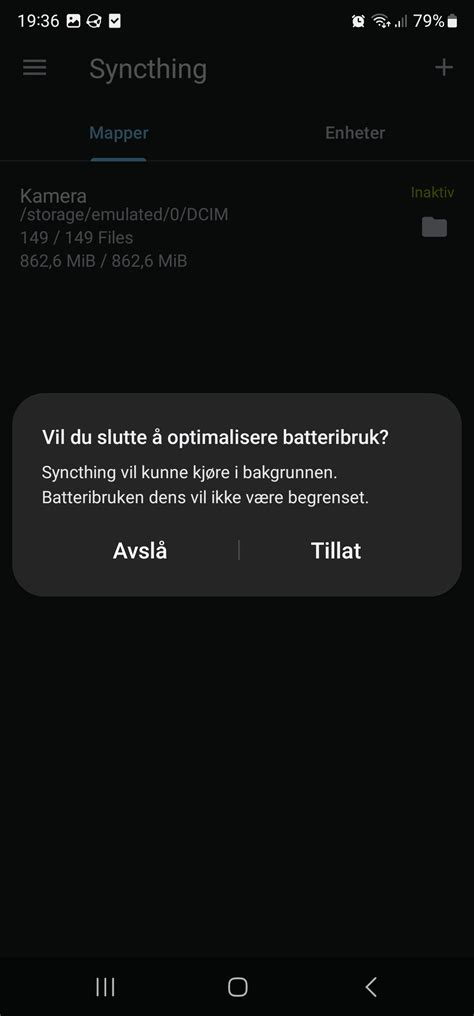 Backing Up Your Android Device Using Syncthing Flemmings Blog