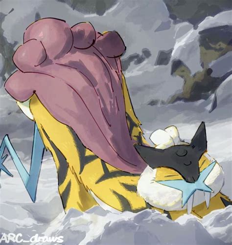 Raikou Pokemon Drawn By Arcdraws Danbooru