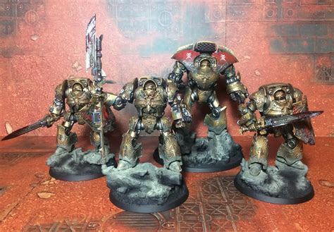 Decided On Remastering My Custodes Army I Wasnt Happy With Now I