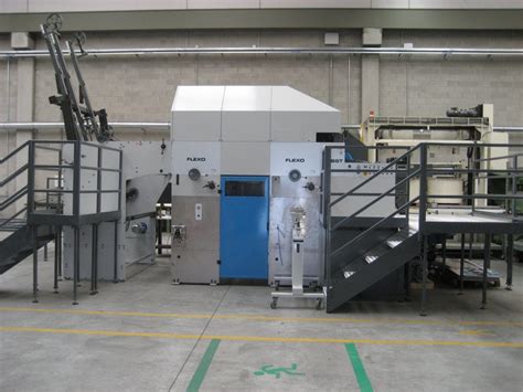 Printing Machine Bobst Flexo TS Groupe Printing Machine Bobst Flexo TS Groupe