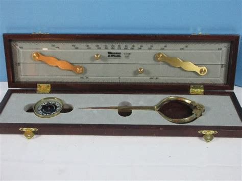 Elegant Weems And Plath Navigation Set 15 142 In Case Est 175 258