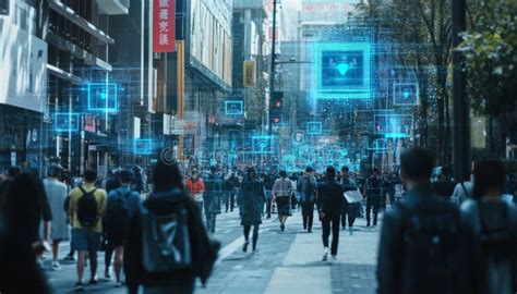Futuristic Ai For Recognizing And Predicting Human Behavior To Enhance Public Safety Stock