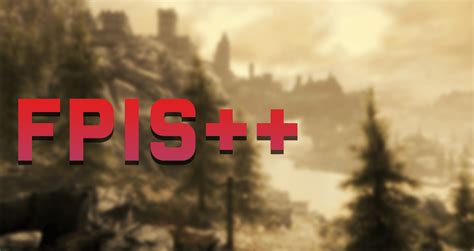 Fpis Tes V Skyrim Le Skyrim Fallout