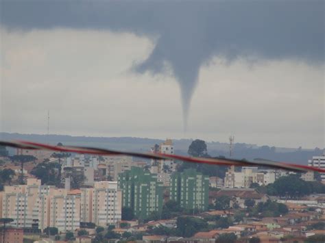 Nuvem Funil Assusta Moradores De Ponta Grossa