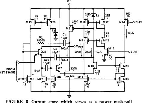 Figure From A Quad CMOS Single Supply Opamp With Rail To Rail Output Swing Semantic Scholar
