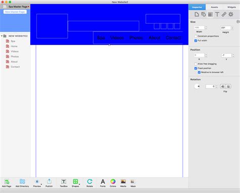 How To Make Fixed Headers In Everweb Website Building For Mac Os X