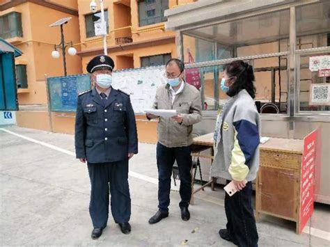 兰电物业公司经理李保平一行赴新区项目部检查督导物业服务工作 兰州兰电电机有限公司