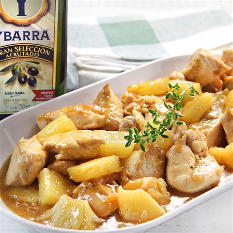 Arriba 63 Imagen Pollo Con Piña Receta Colombiana Abzlocalmx