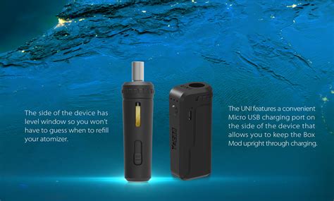 Yocan Uni Patented Design Vape Mod Is An Universal Portable Box Mod