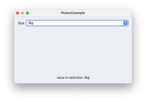 SwiftUI 非選択状態を許す Picker の使い方 SmallDeskSoftware