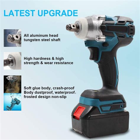 Jual Impact Wrench Vf Baterai Semua Motor Tembaga Cordless Kunci Impact Kunci Pas Elektrik