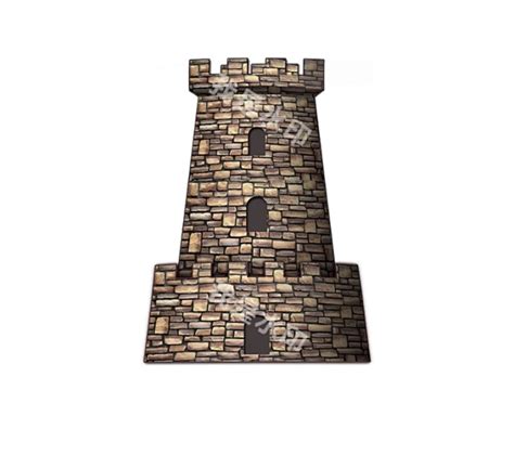 碉堡小图碉堡效果图碉堡砖墙砖头炮台烽火台卡通形象设计psd素材 花瓣网