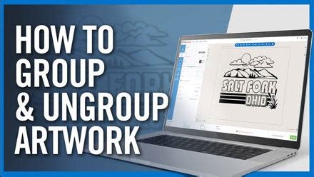 How To Group Ungroup Artwork In Easy View Videos Transfer Express