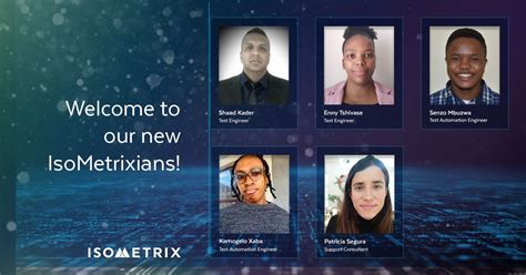 Come Work With Us Isometrix Software