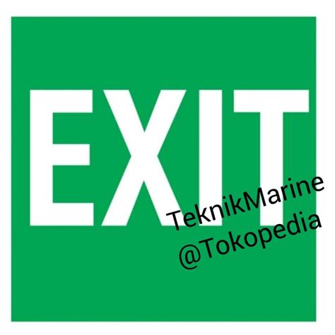 Jual Imo Symbol Exit 33 4425 Sticker Imo 15x15 Jakarta Utara Teknikmarine Tokopedia