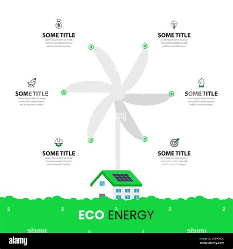 Infographic Design Template Eco Concept With 6 Steps Can Be Used For Workflow Layout Diagram