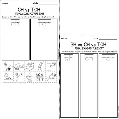 Year Words With Ch Or Tch Worksheets Ks Spelling Worksheets Library