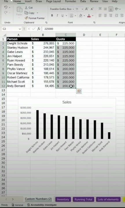 34 Learn Ms Excel Videos Add Quick Chart In Excel Sheet Newexcel