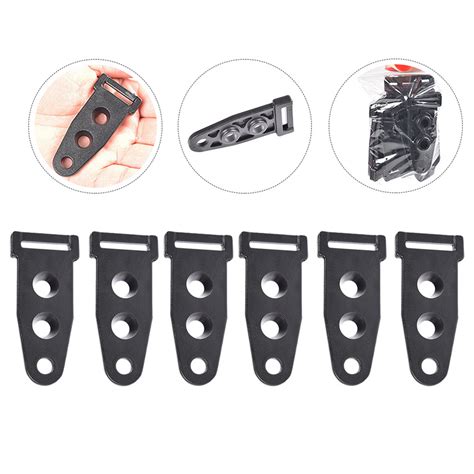 텐트 조정 버클 웨빙 조절기 고정 장치 캠핑 액세서리 고정 고정 필요 플라스틱 필수품 10 개 캠핑 And 하이킹