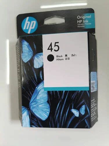 Black Hp 45 Ink Cartridge At ₹ 1100piece In Mumbai Id 2854991215391
