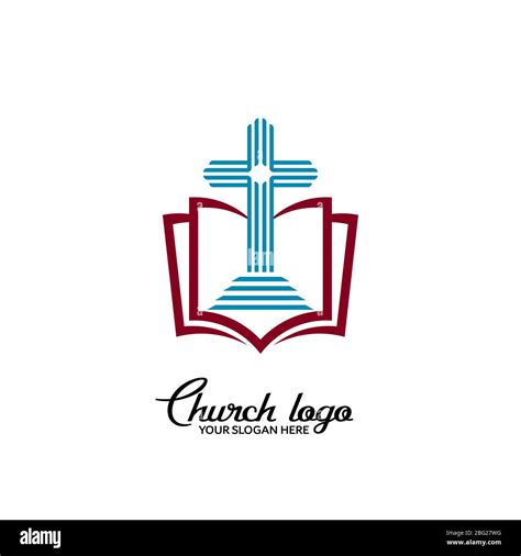 Logo de l Église Symboles chrétiens Un escalier menant à la croix du