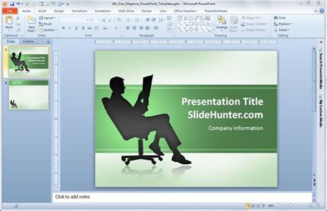 Free Due Diligence PowerPoint Template Presentation Slides