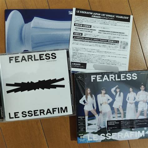 Le Sserafim Fearless 初回限定a盤 開封済み By メルカリ