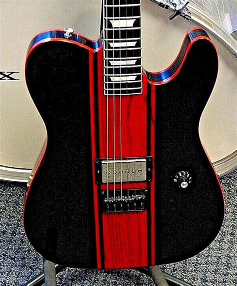 Custom Telecaster Partscaster Electric Guitar Ebony F Board Reverb