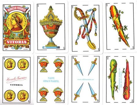 Baraja Española significado Esoterismos Cartes Teint parfait