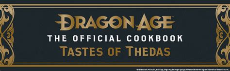 Dragon Age The Official Cookbook Taste Of Thedas Hassett Jessie