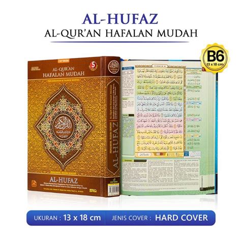Jual Al Quran Hafalan AL HUFAZ B6 Terjemah Tajwid Warna Shopee Indonesia