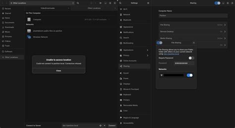 Cant Connect To My Own File Share Rgnome