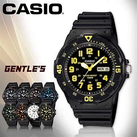 Casio手錶專賣店 卡西歐 Mrw 200h 9b 男錶 防水100米 造型指針 星期、日期顯示 塑膠錶帶 Casio手錶專賣店